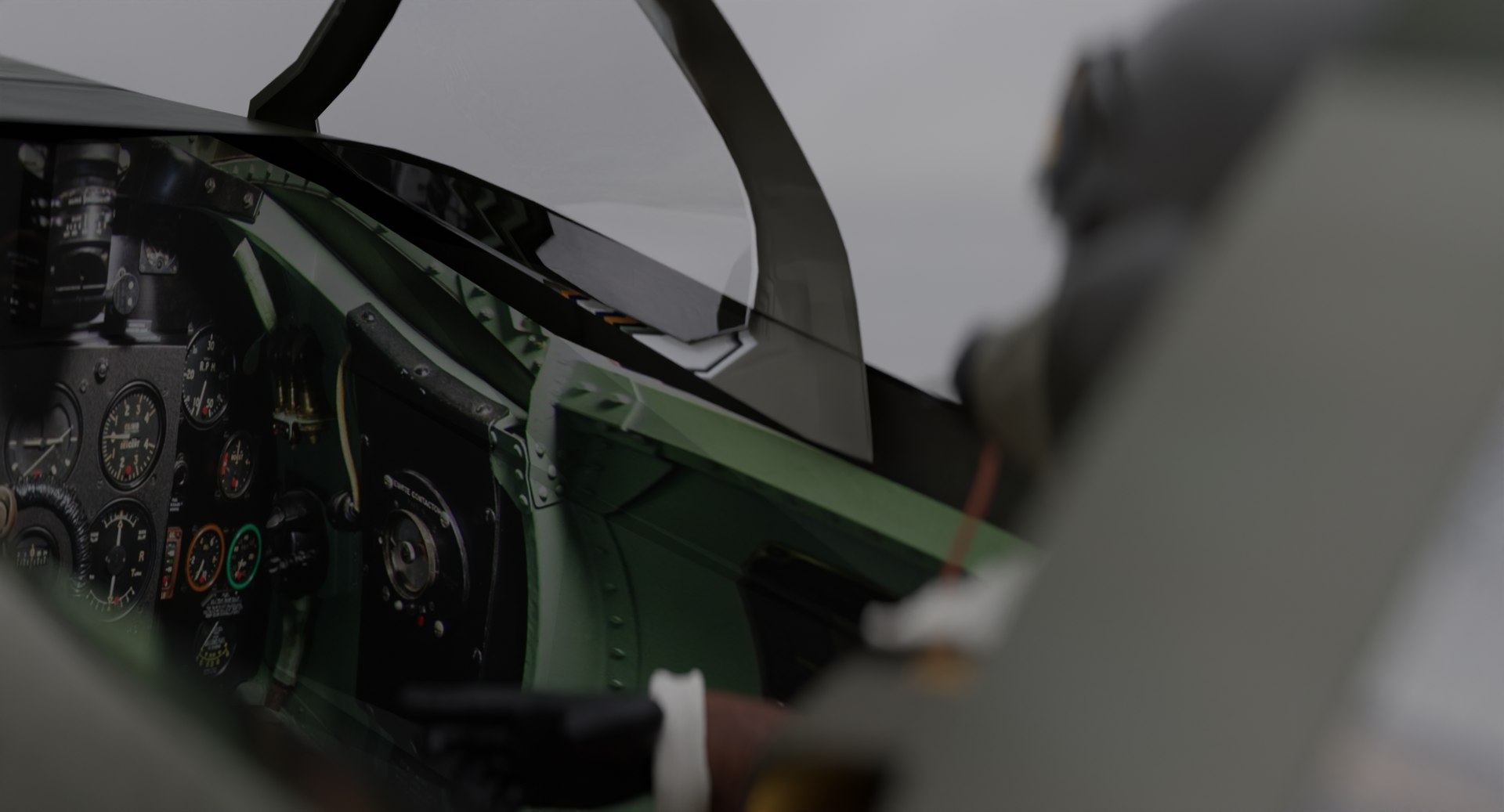 World War 2 Spitfire With Pilot 3D model - TurboSquid 2104999