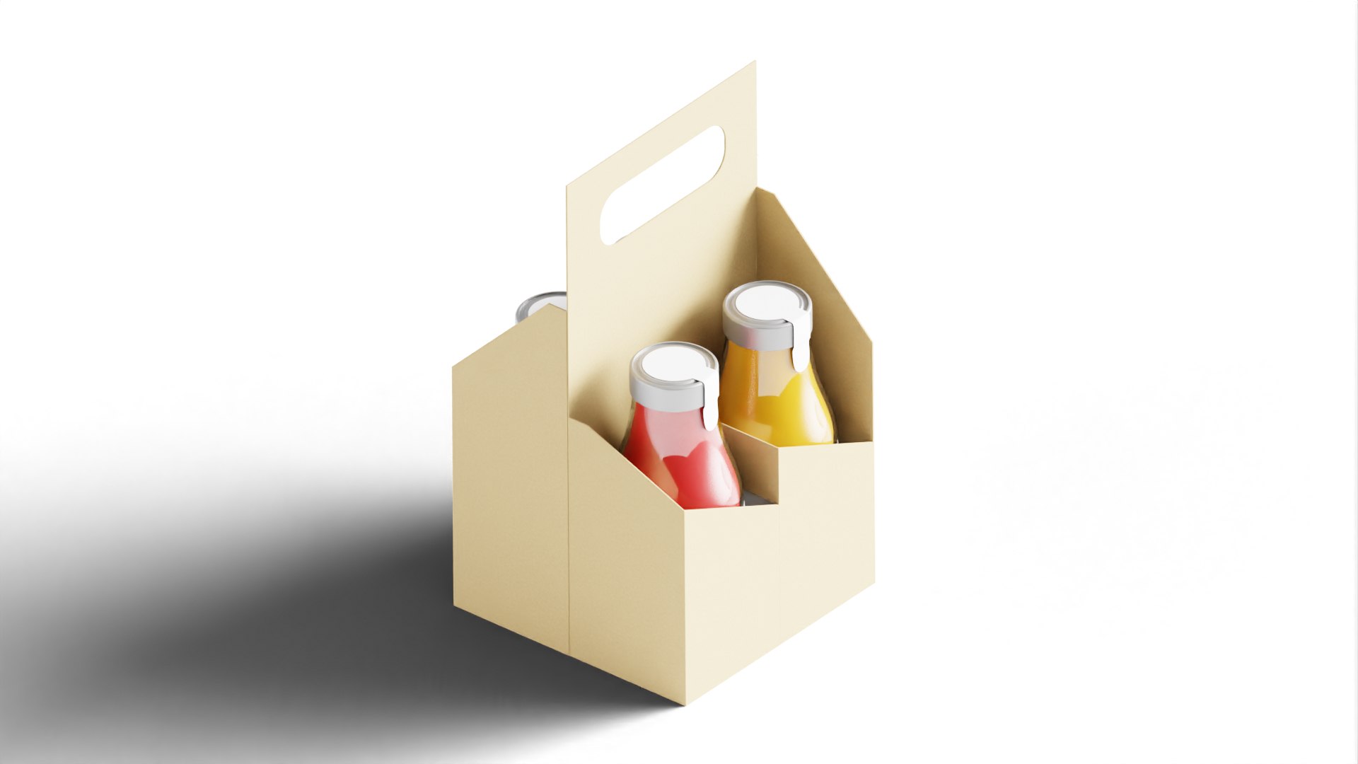 3D Juice Carrier Bottle Model - TurboSquid 2310400