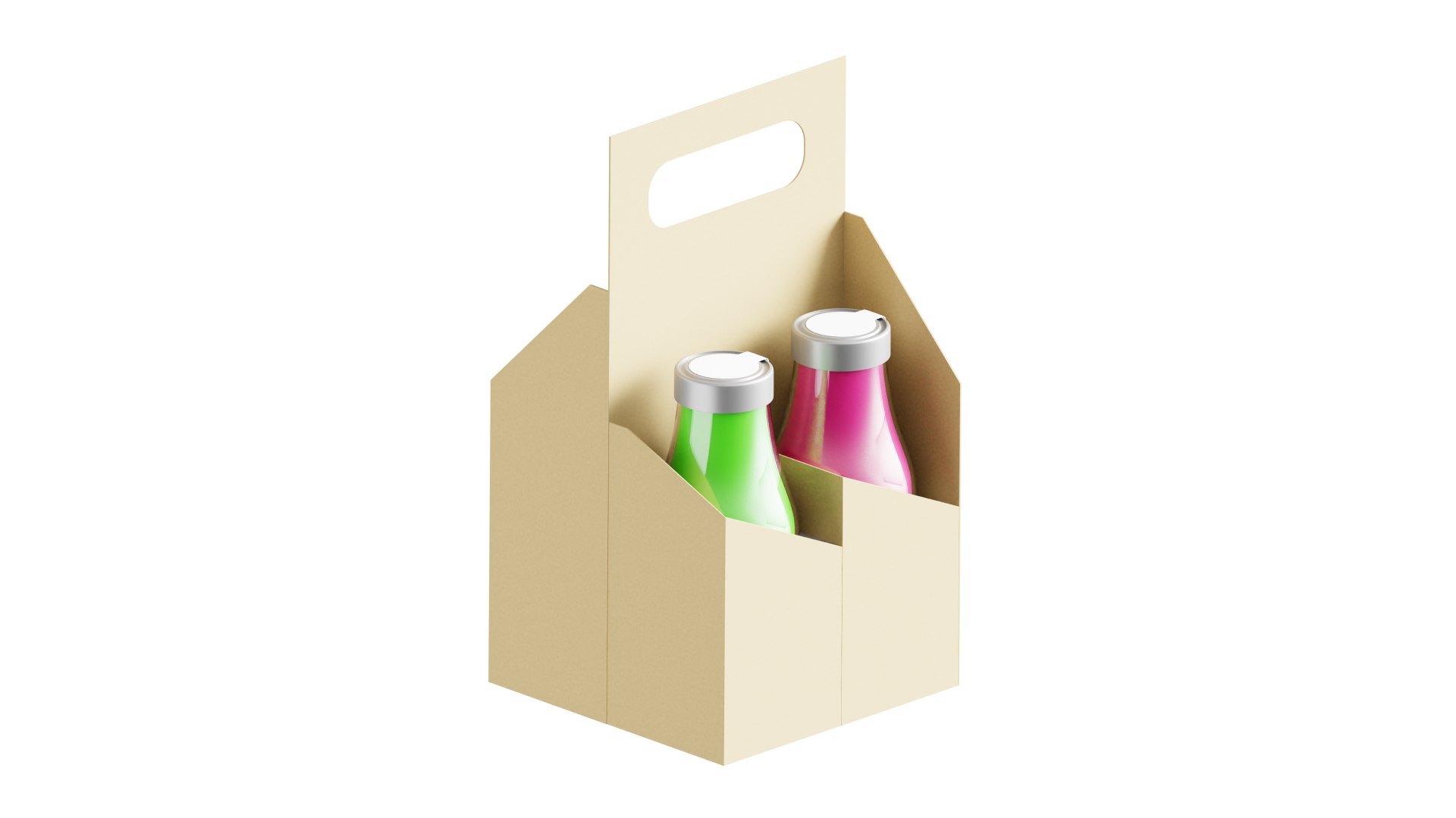 3D Juice Carrier Bottle Model - TurboSquid 2310400