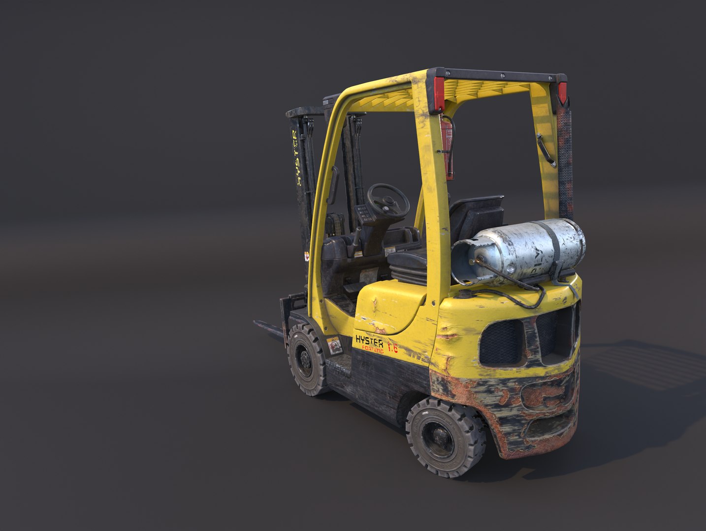 3D Forklift Hyster - TurboSquid 2120505