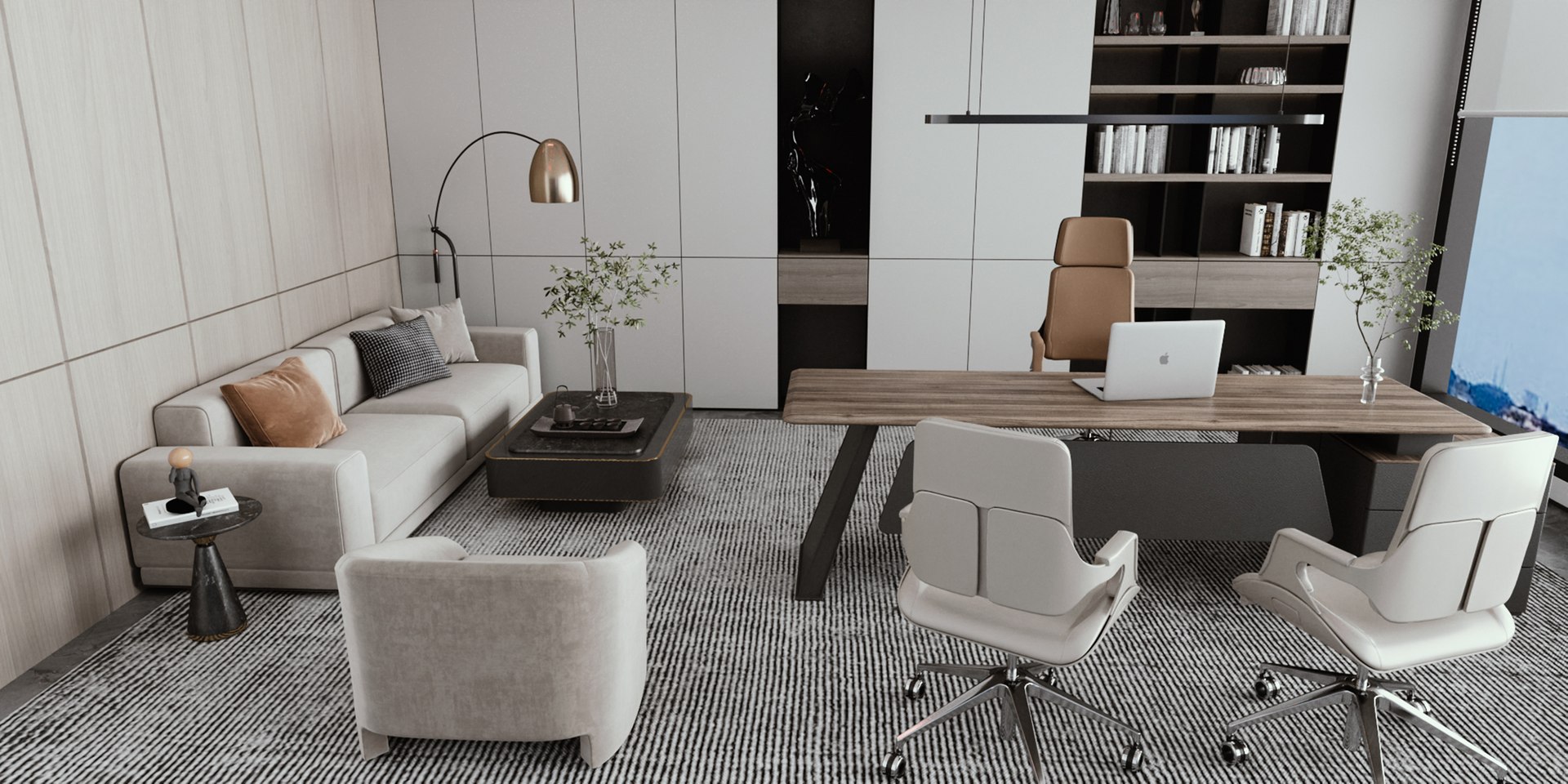 3D Office Interior Model - TurboSquid 2024075