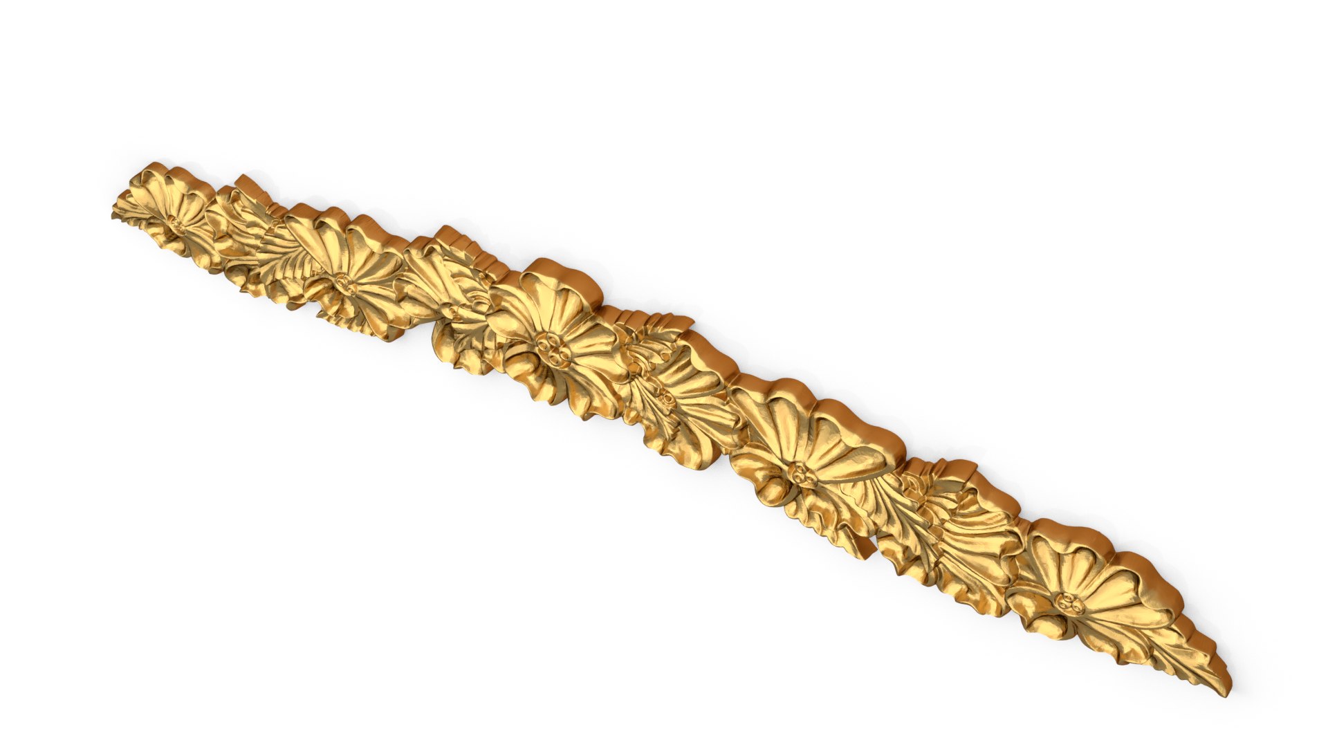 3D Onlay Molding - TurboSquid 1678338