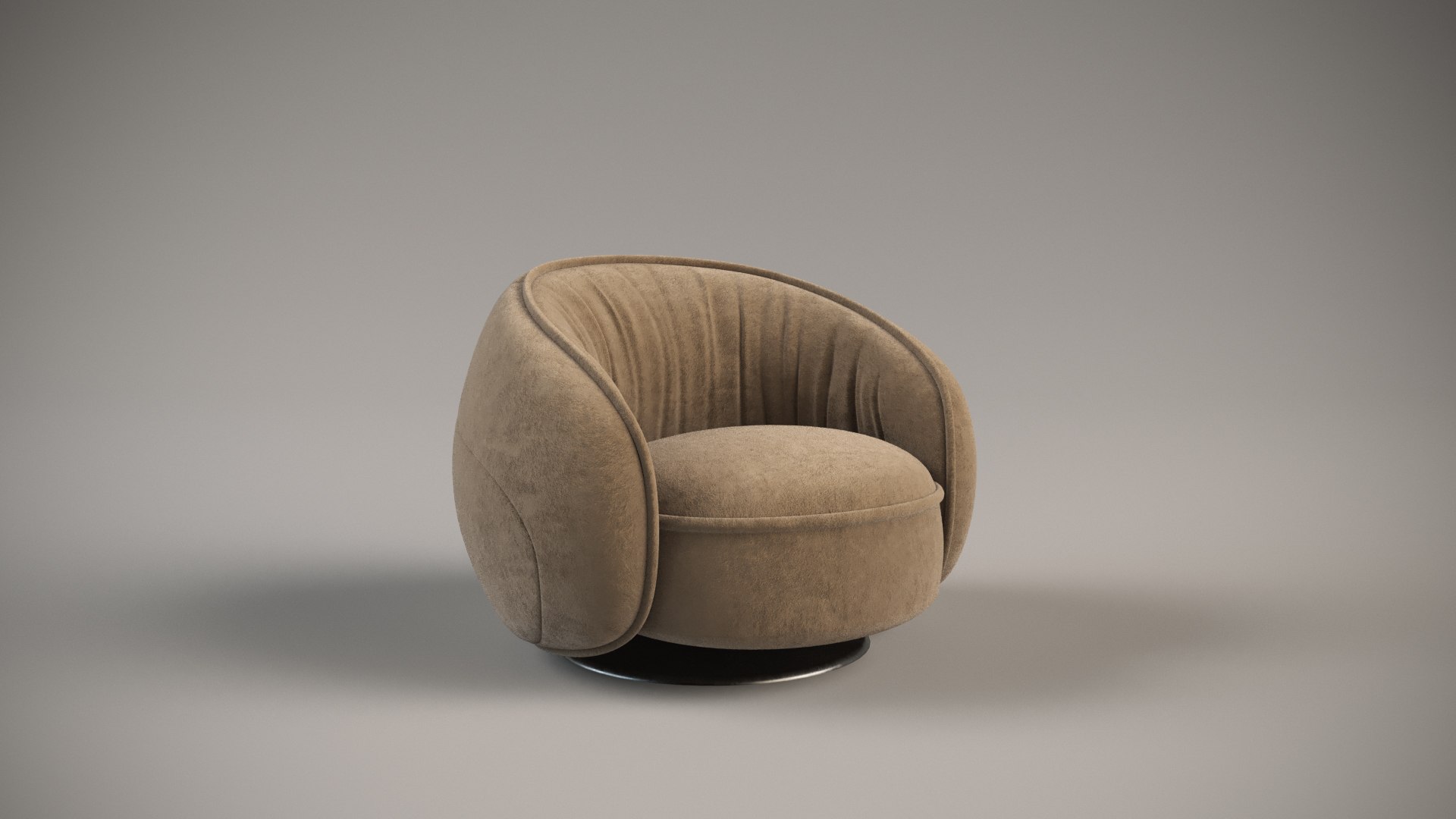 3D модель Leon Armchair-Baxter - TurboSquid 1872240