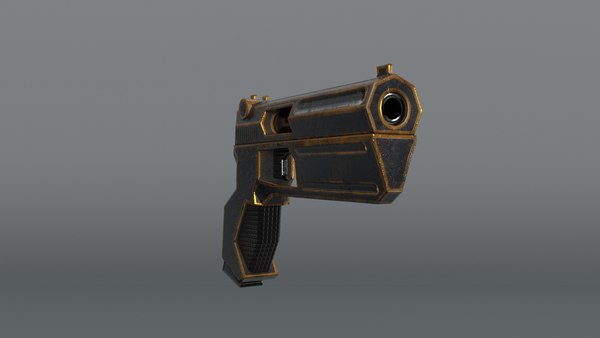 Pistol 3D model - TurboSquid 1611170