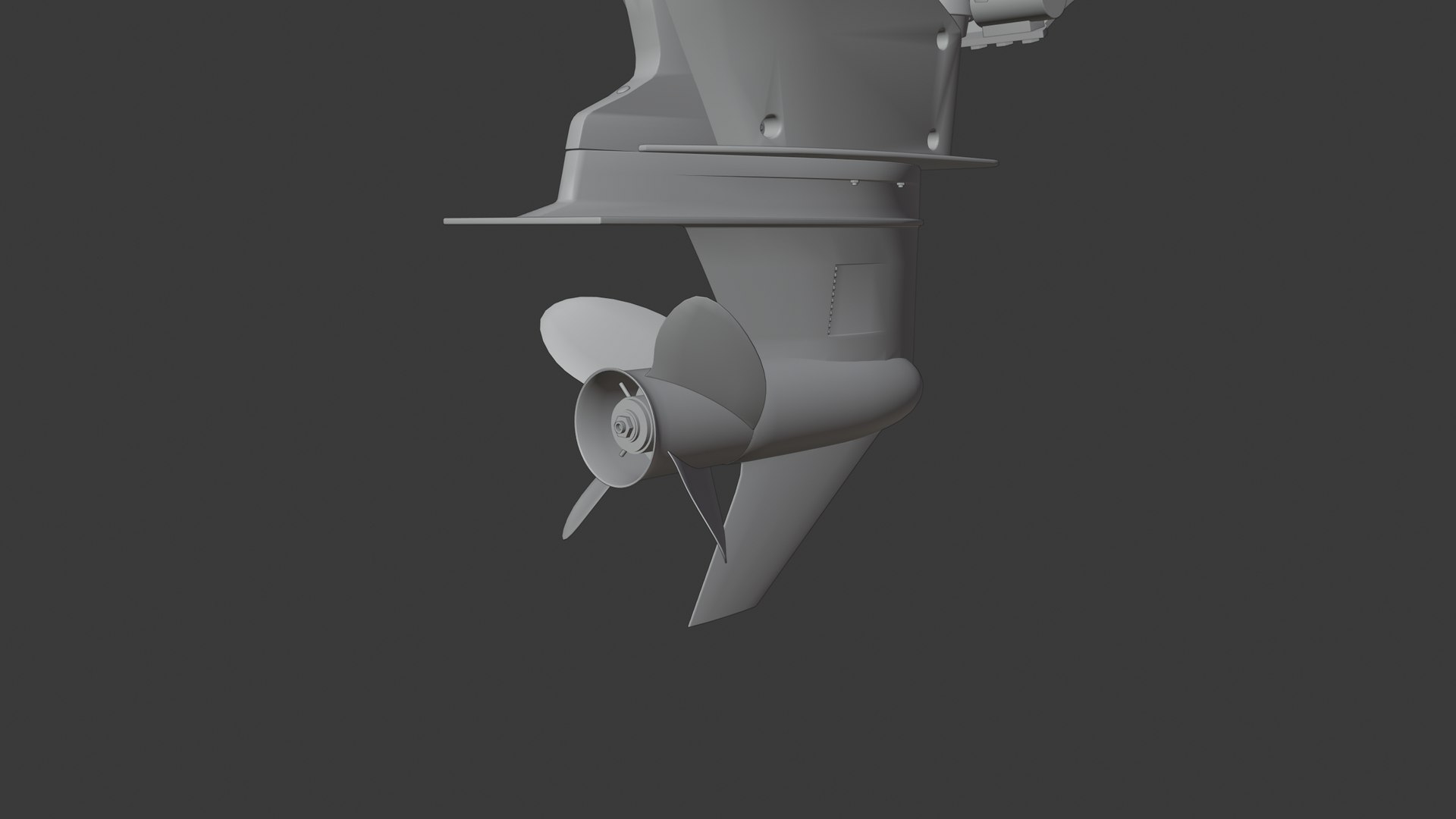 3D Mercury Verado 350hp Marine Engine - TurboSquid 1811658