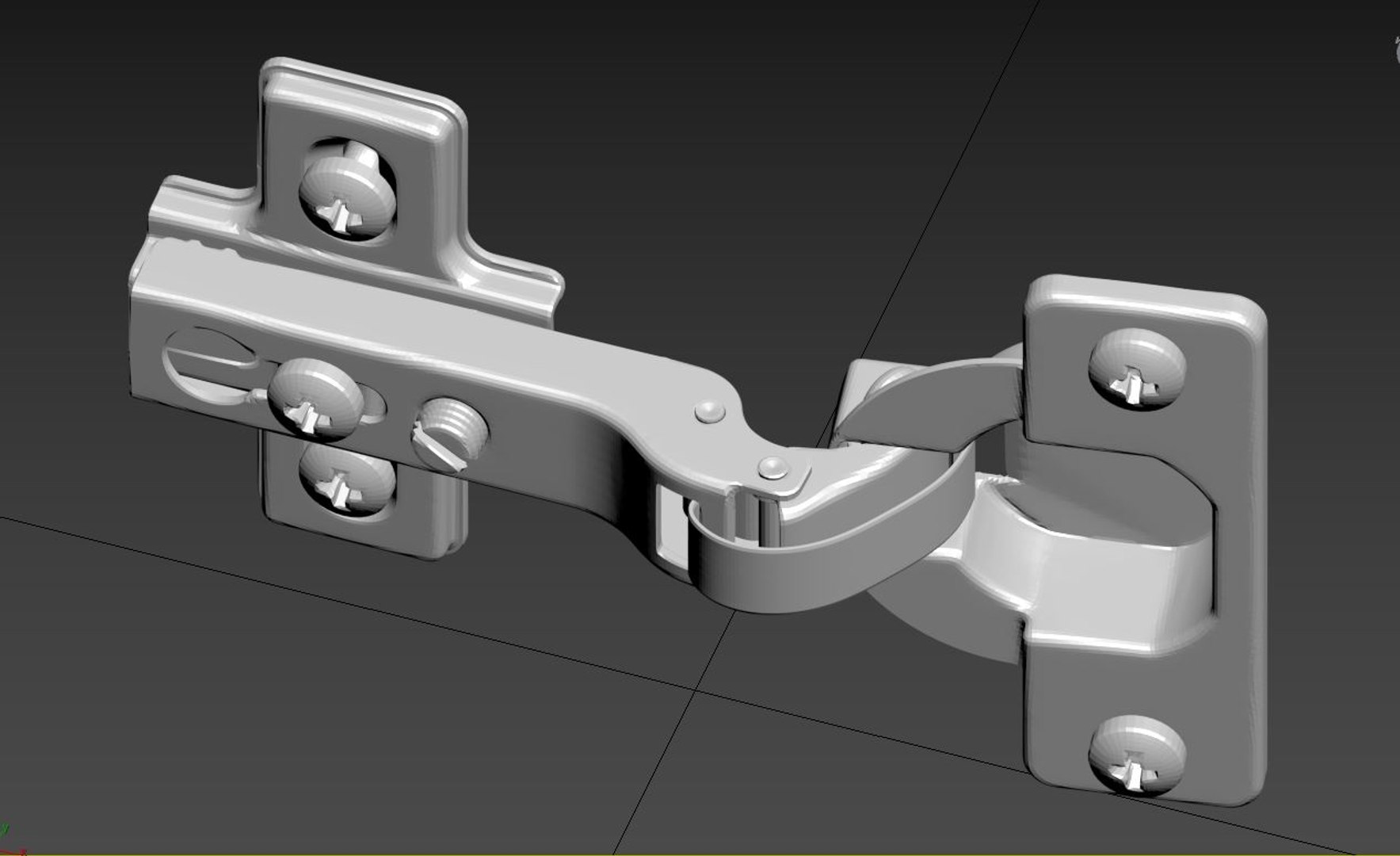 Hinge Model - TurboSquid 2242511