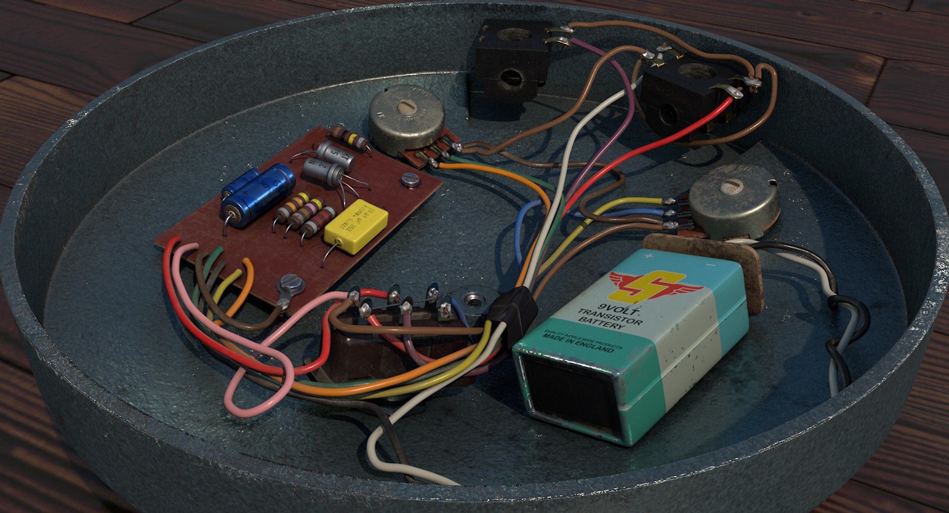 3d model arbiter fuzz face