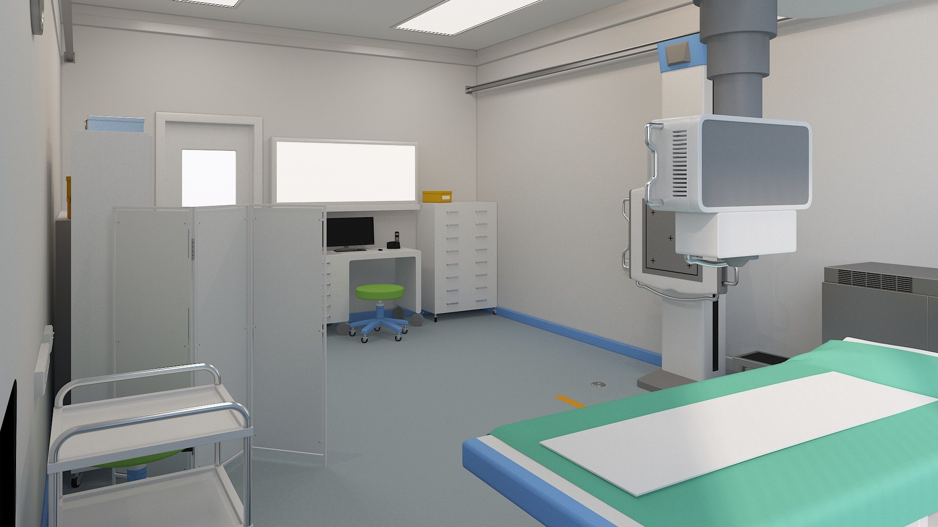 X-Ray Room 3D Model - TurboSquid 2234249