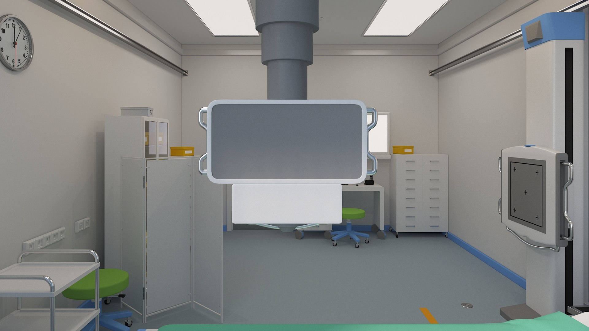 X-Ray Room 3D Model - TurboSquid 2234249