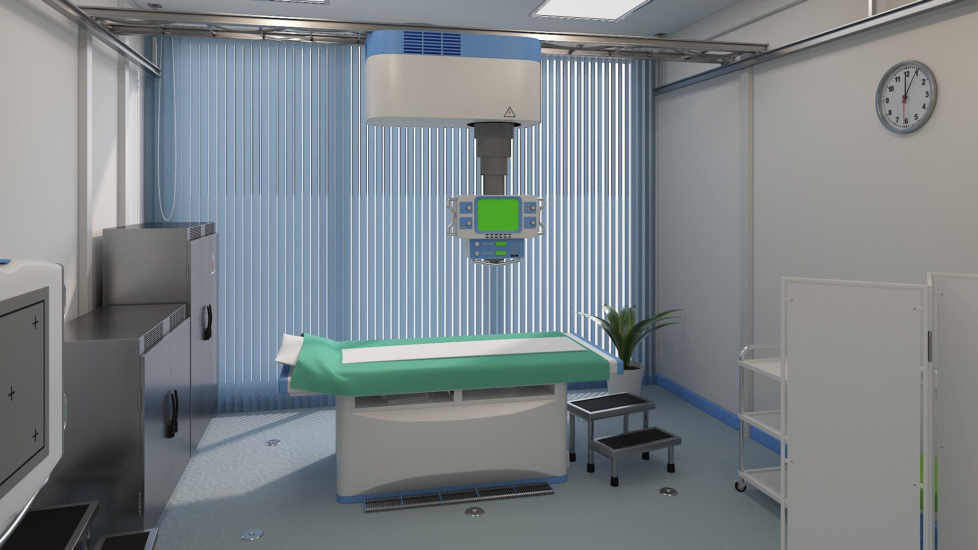 X-Ray Room 3D Model - TurboSquid 2234249