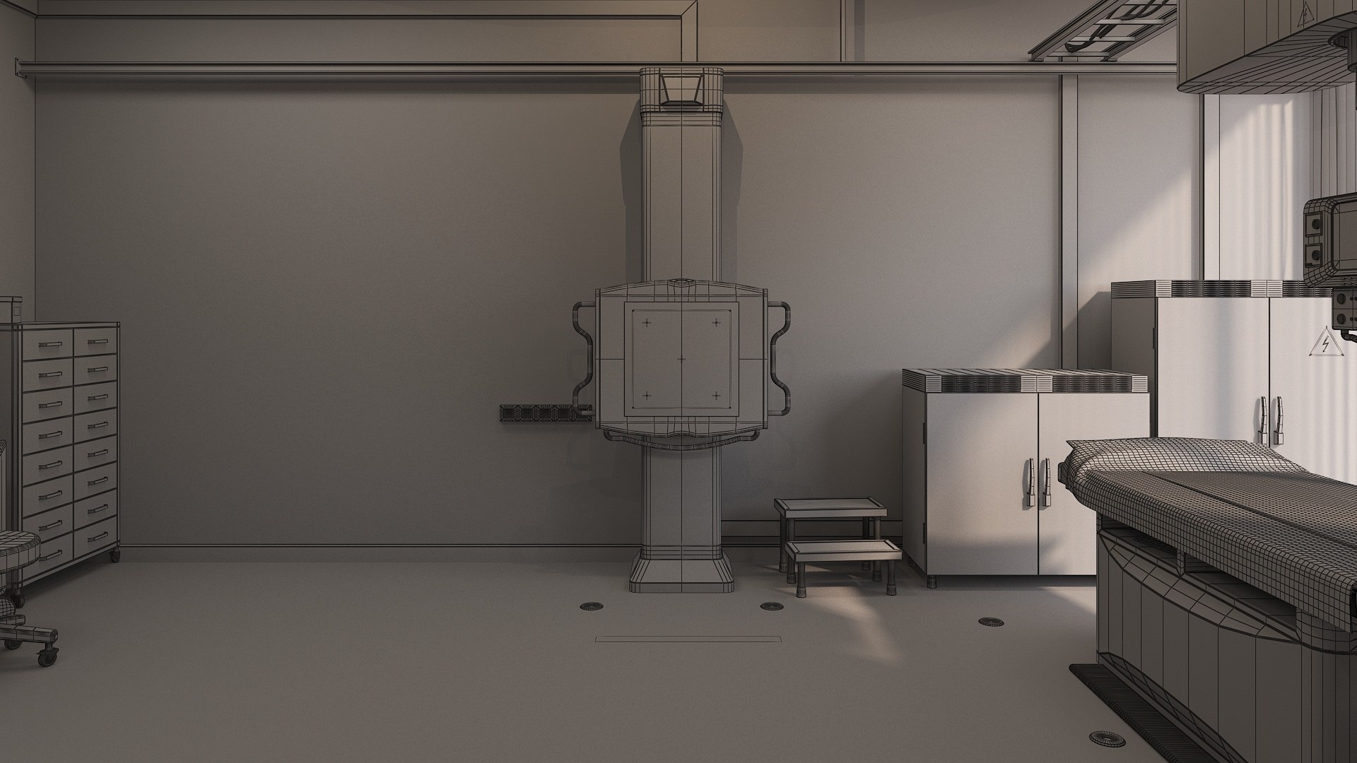 X-Ray Room 3D Model - TurboSquid 2234249