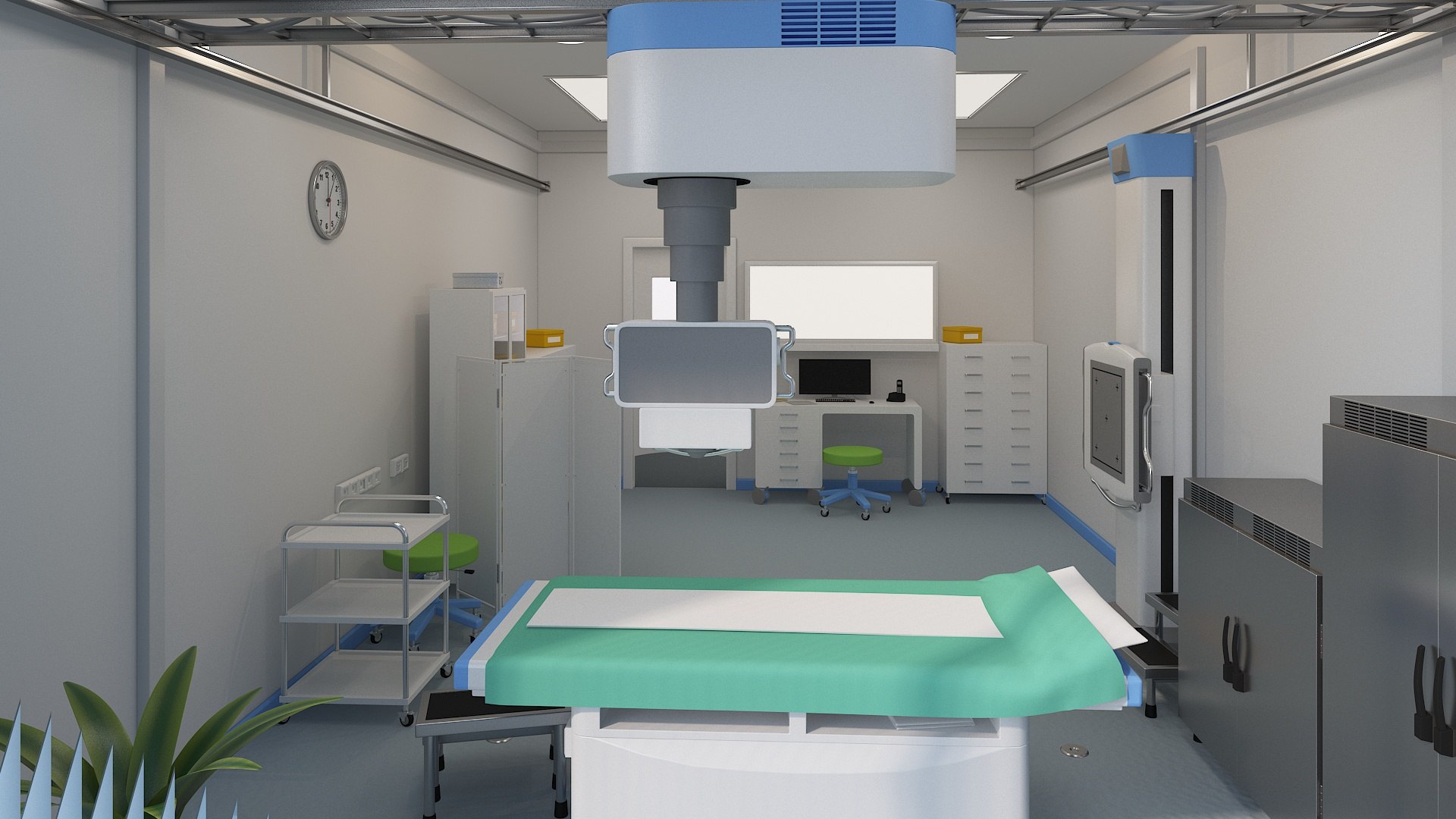 X-Ray Room 3D Model - TurboSquid 2234249