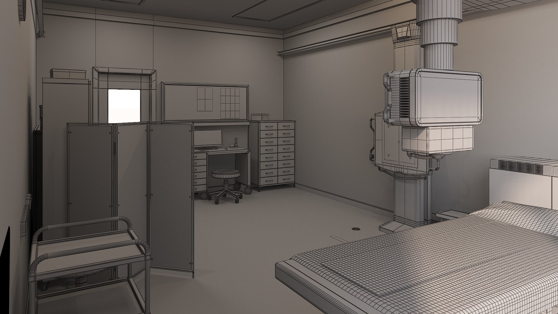 X-Ray Room 3D Model - TurboSquid 2234249