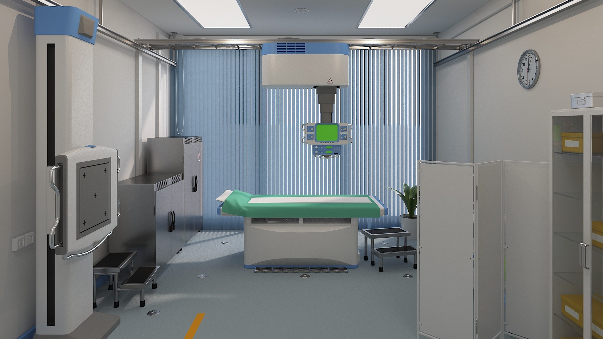 X-Ray Room 3D Model - TurboSquid 2234249