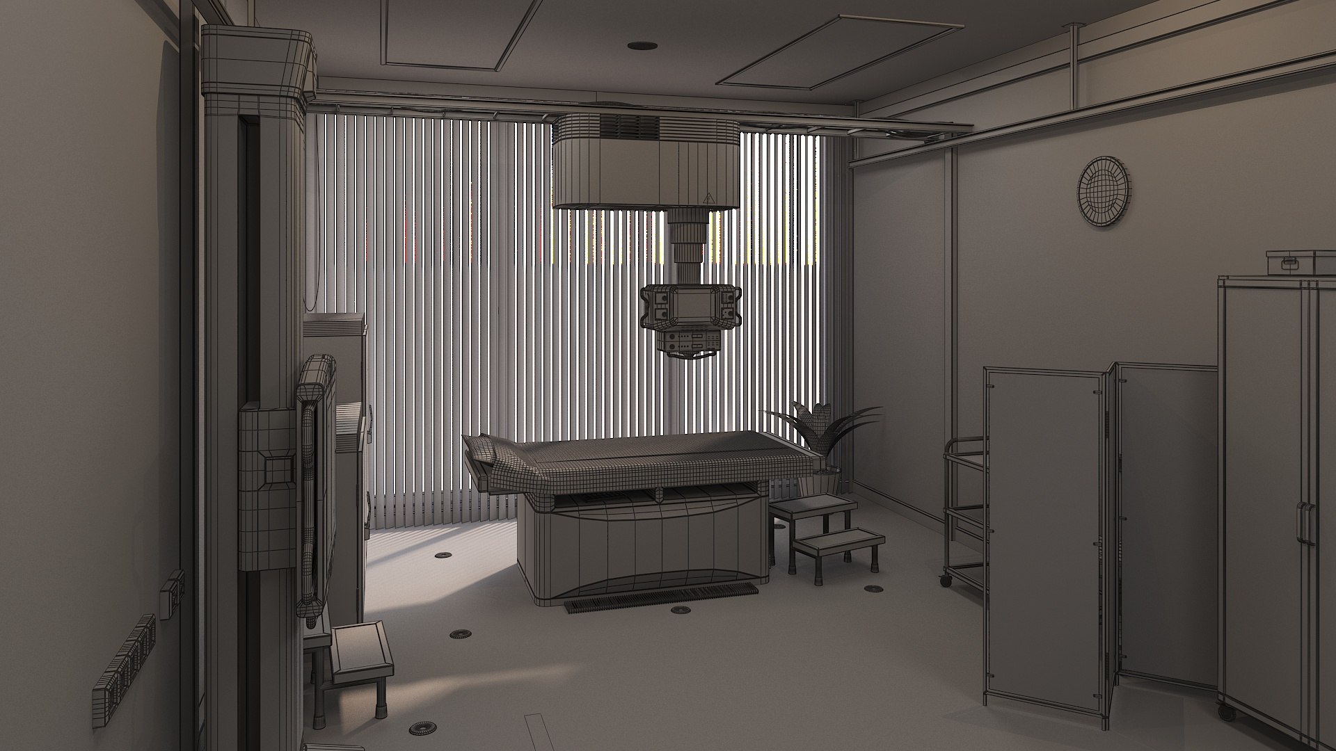 X-Ray Room 3D Model - TurboSquid 2234249