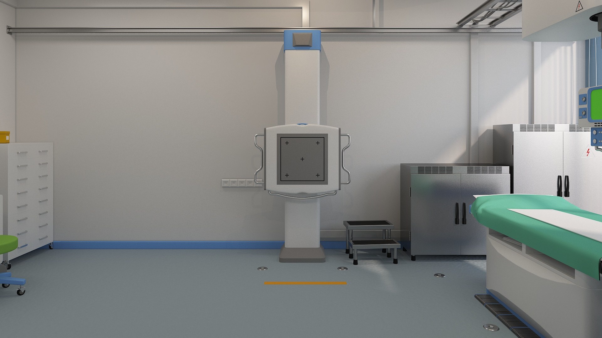 X-Ray Room 3D Model - TurboSquid 2234249
