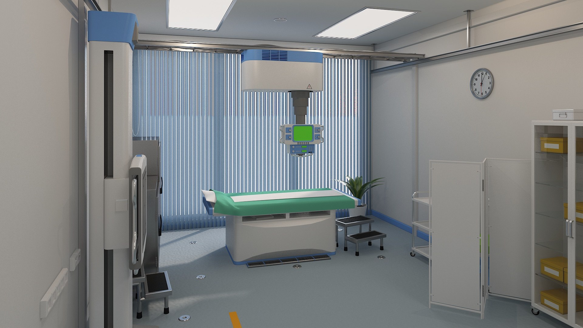X-Ray Room 3D Model - TurboSquid 2234249