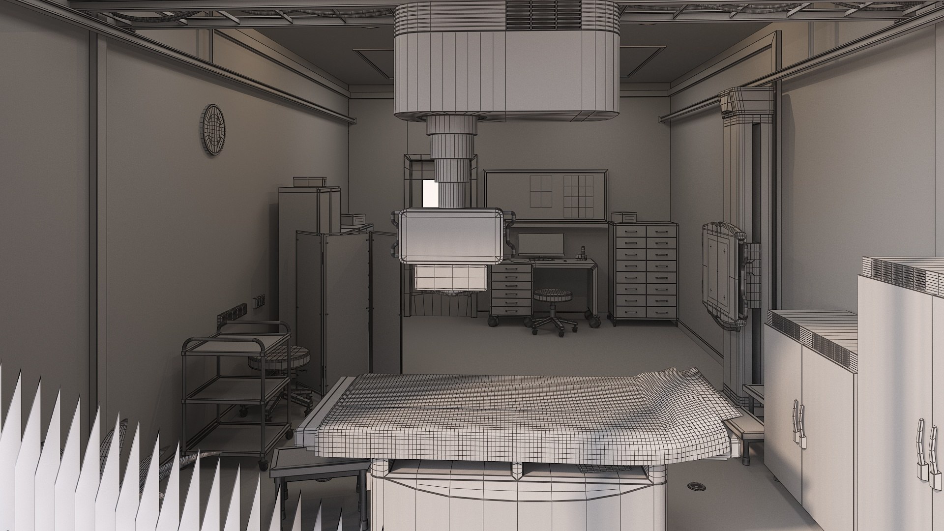 X-Ray Room 3D Model - TurboSquid 2234249