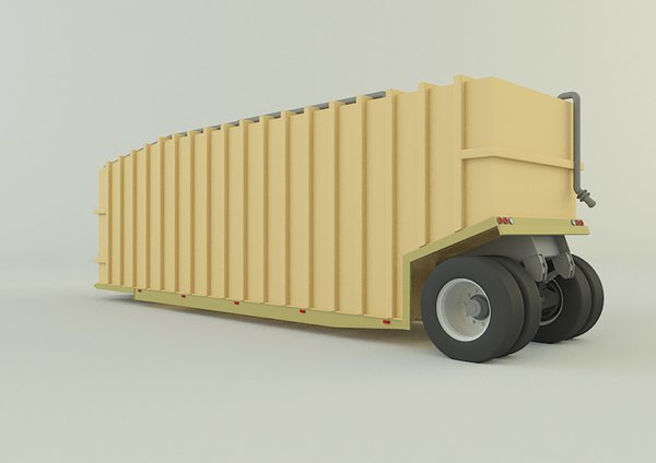 modelo 3d Frac Tank trailer model 3D model - TurboSquid 2062067