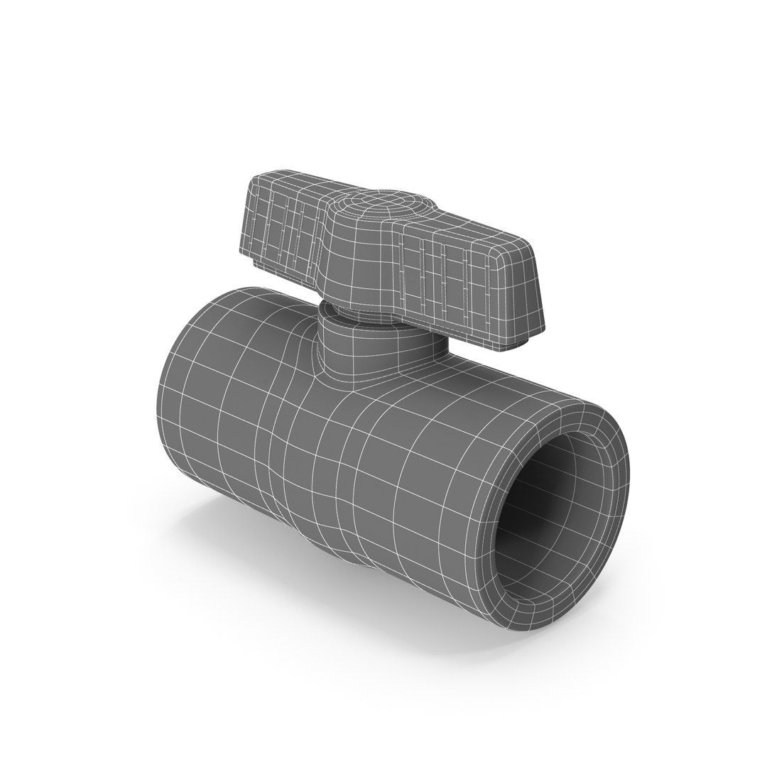Plastic Water Valve 3D Model - TurboSquid 2198400