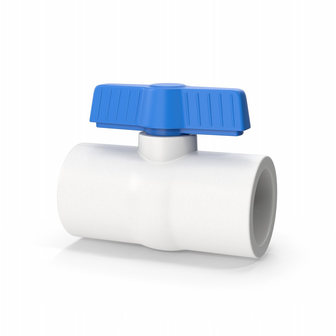 Plastic Water Valve 3D Model - TurboSquid 2198400