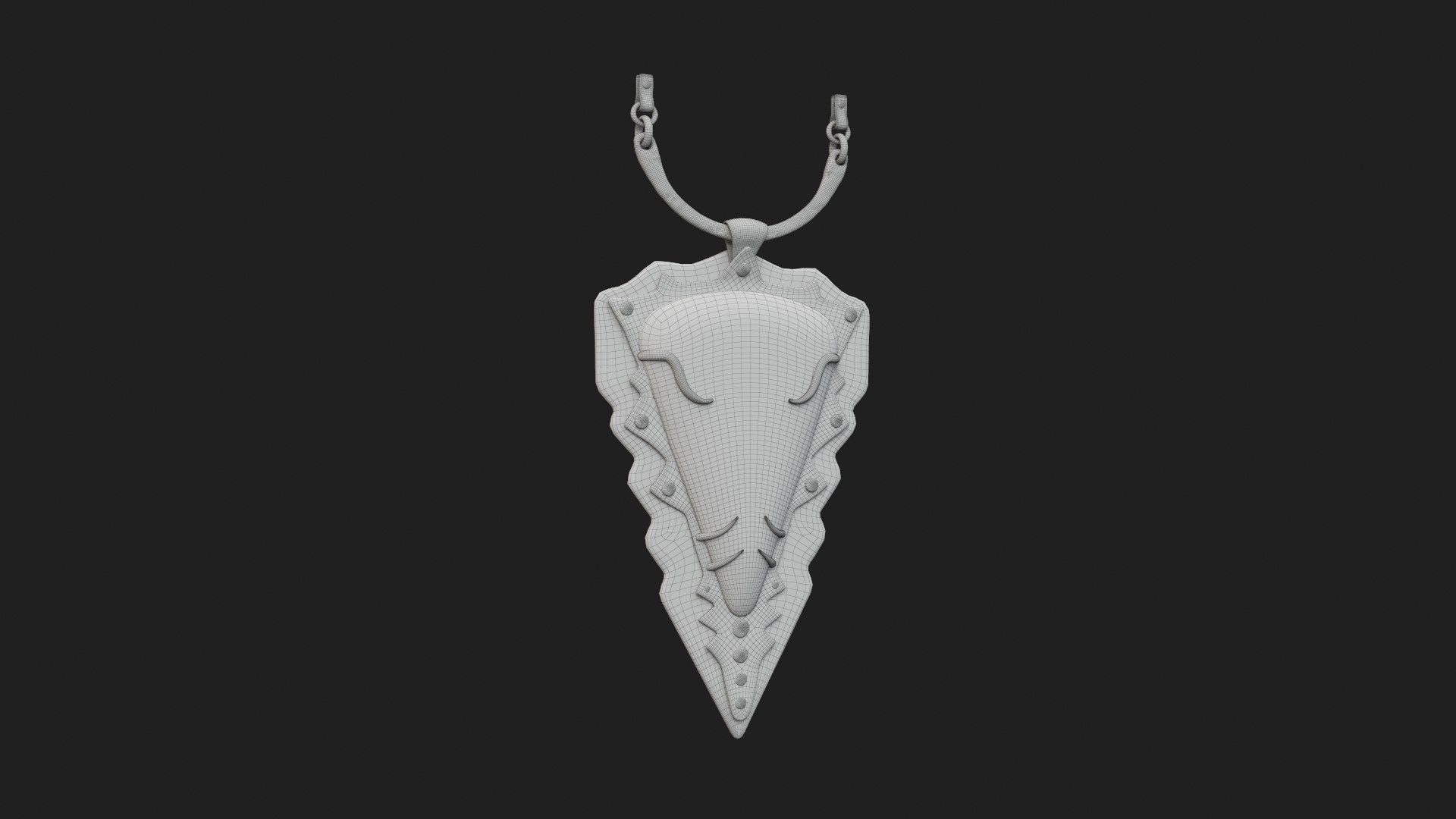 Necklace V3 model - TurboSquid 1880980