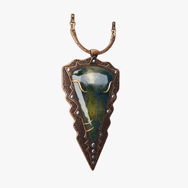 Necklace V3 model - TurboSquid 1880980