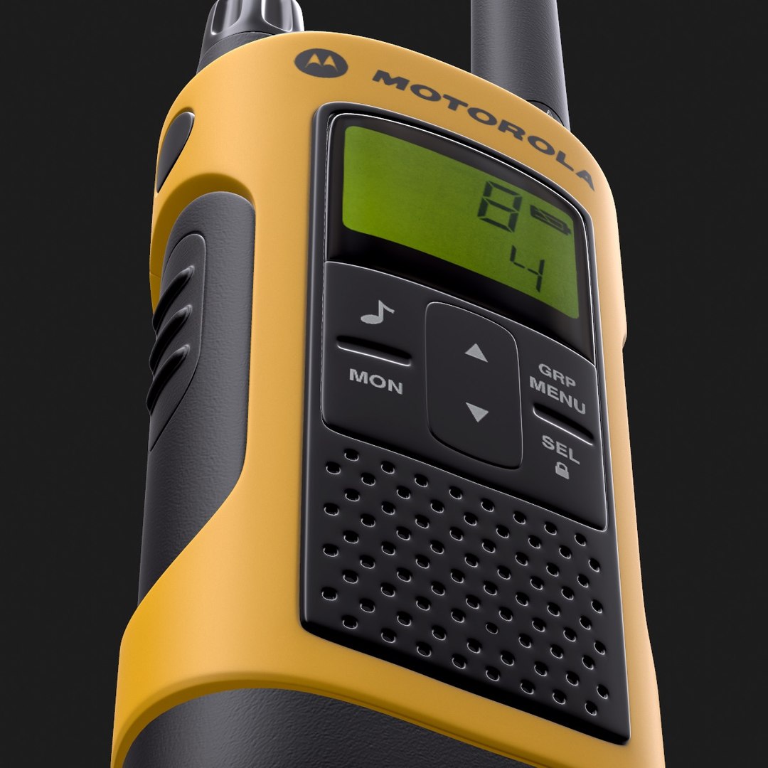 3d Model Motorola Tlkr T-80