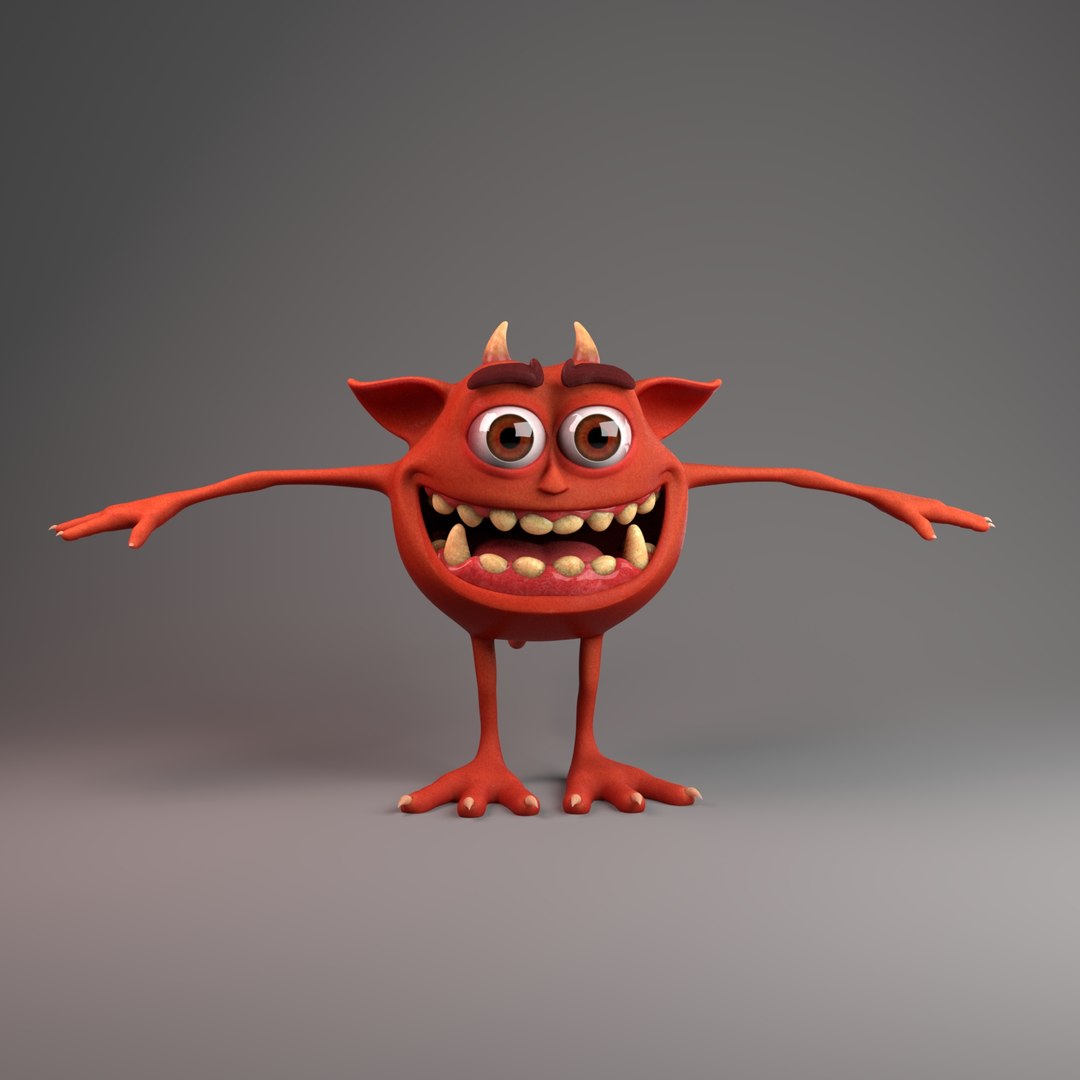 Small Creature Devil Model - TurboSquid 1222735