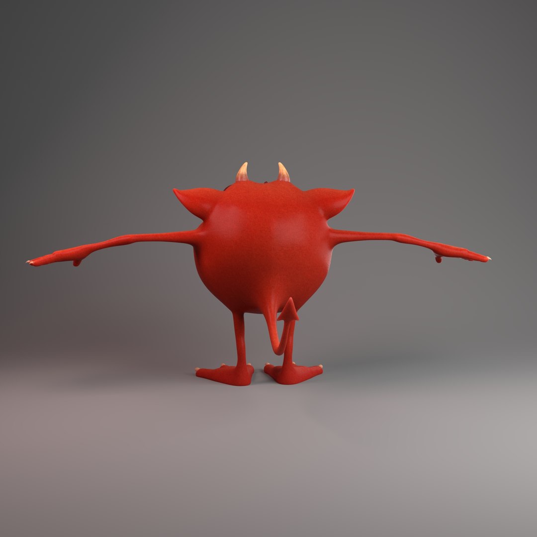 Small Creature Devil Model - TurboSquid 1222735