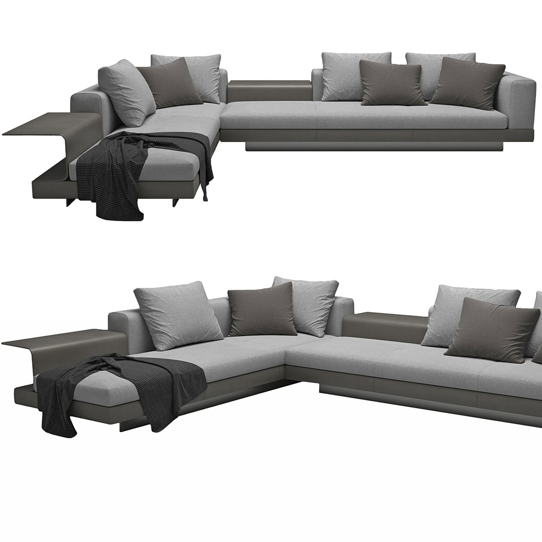 Sofa Minotti Connery 3D Model - TurboSquid 1841969