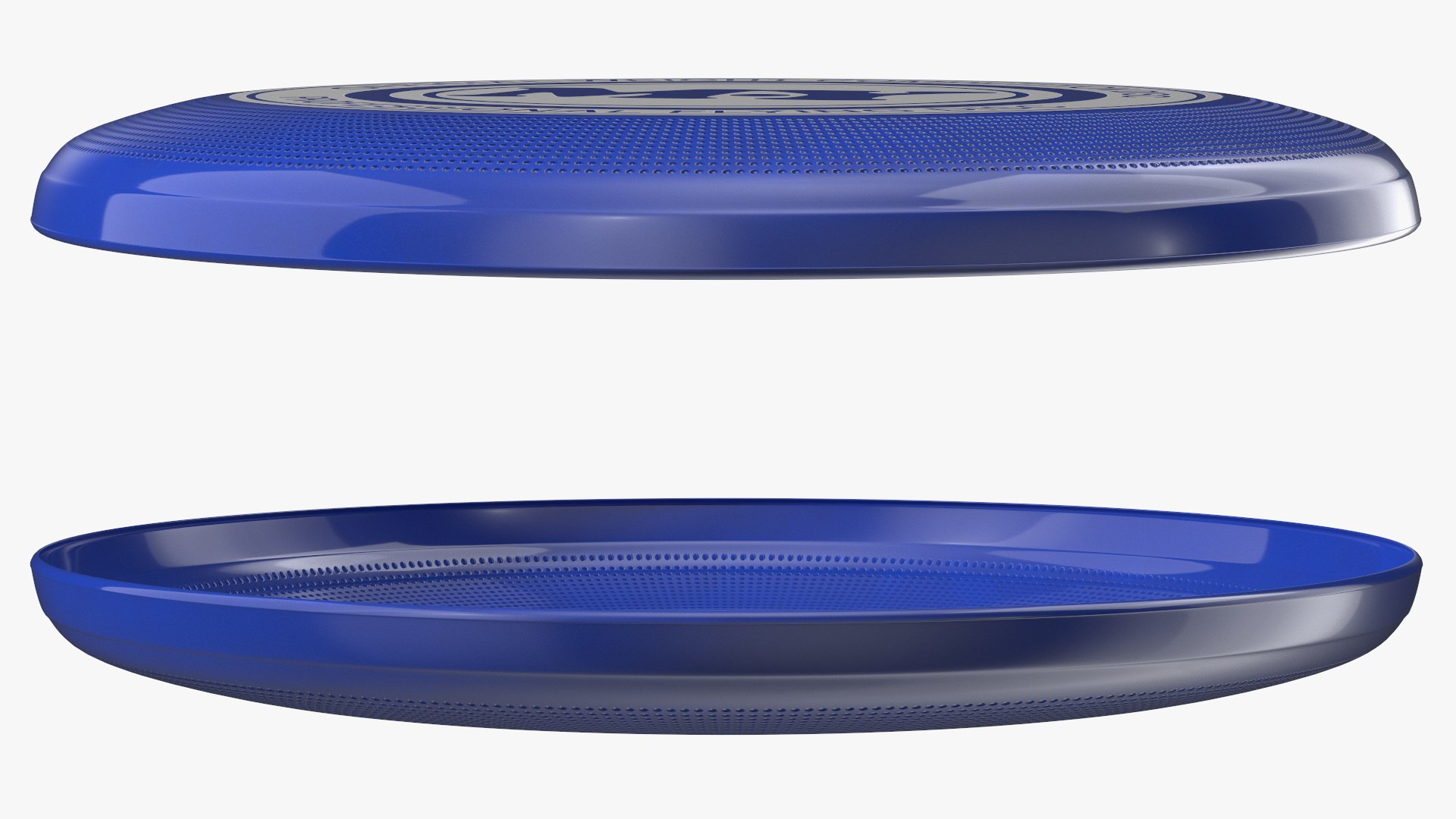 3D Model Professional Frisbee Disc Blue - TurboSquid 2219455