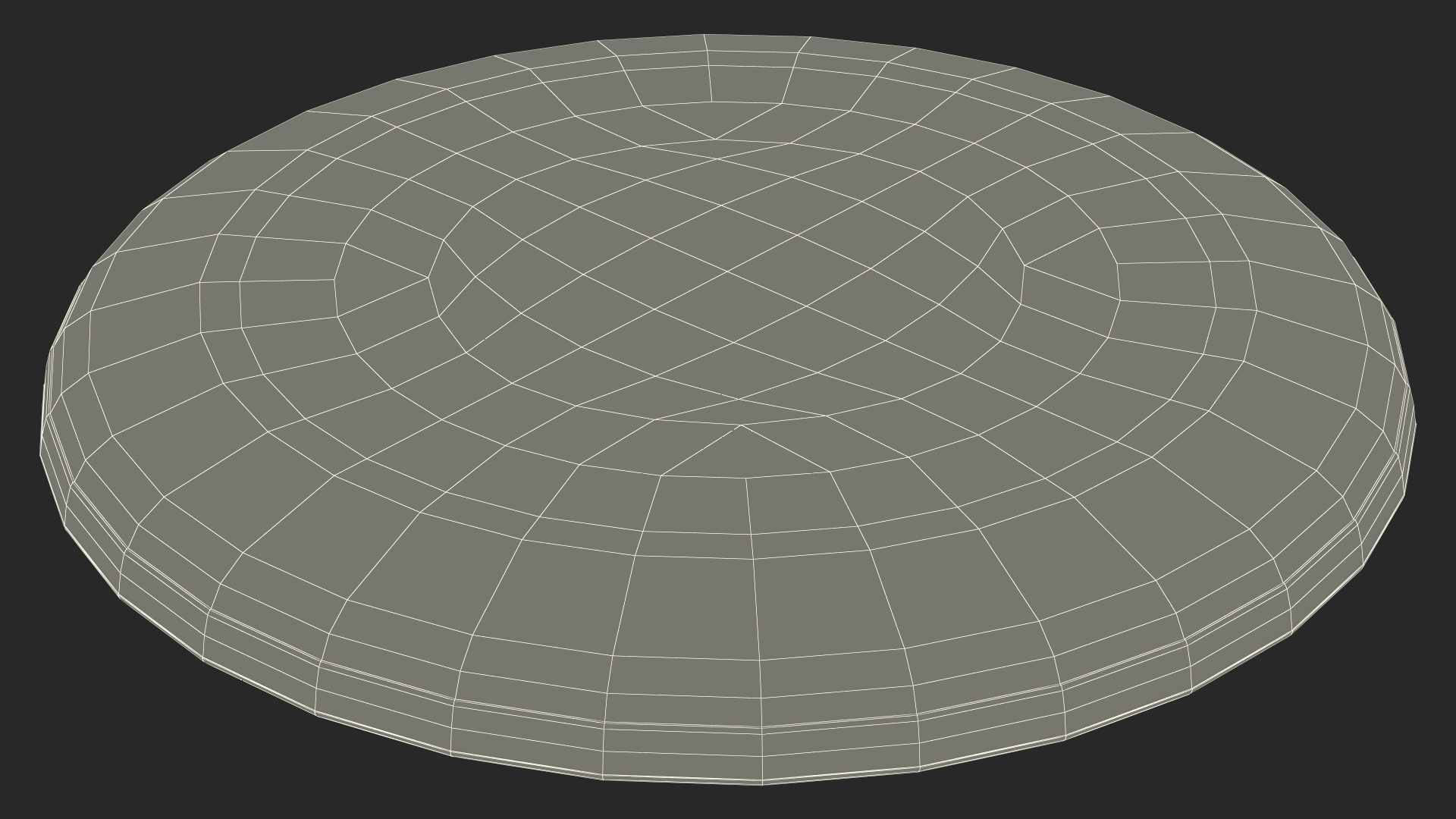 3D Model Professional Frisbee Disc Blue - TurboSquid 2219455