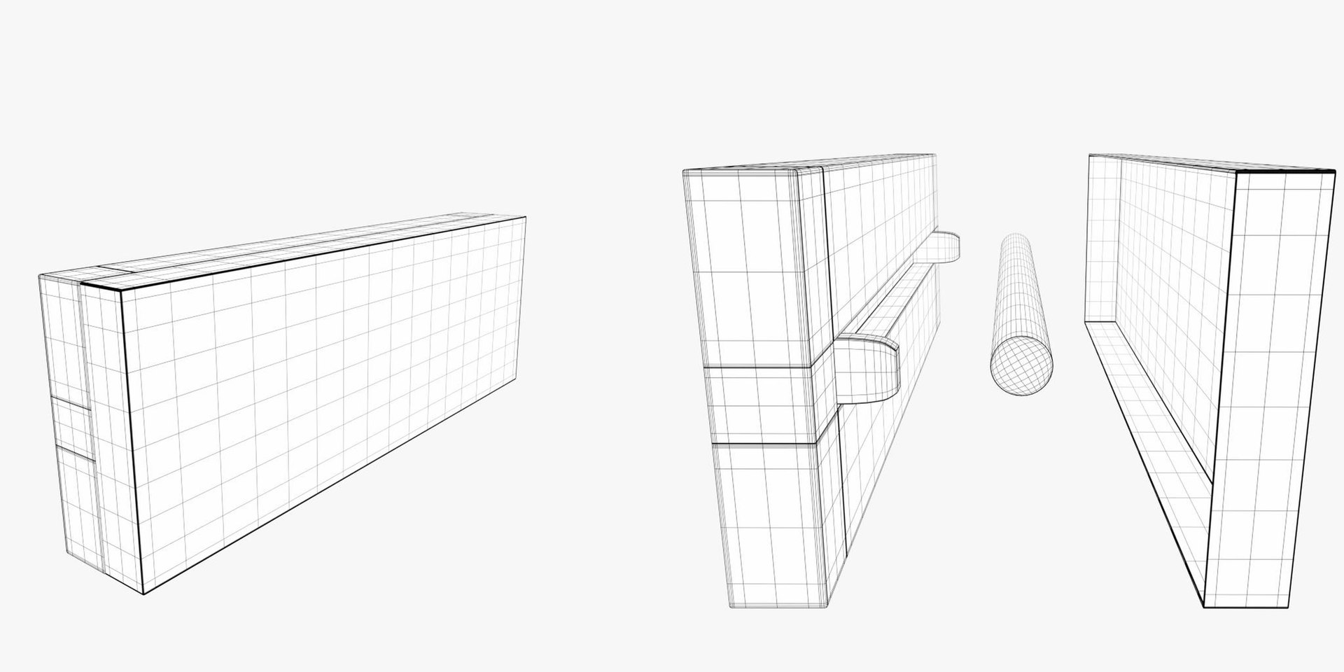 Wall Mounted Emergency Light Lamp 3D Model - TurboSquid 1650517