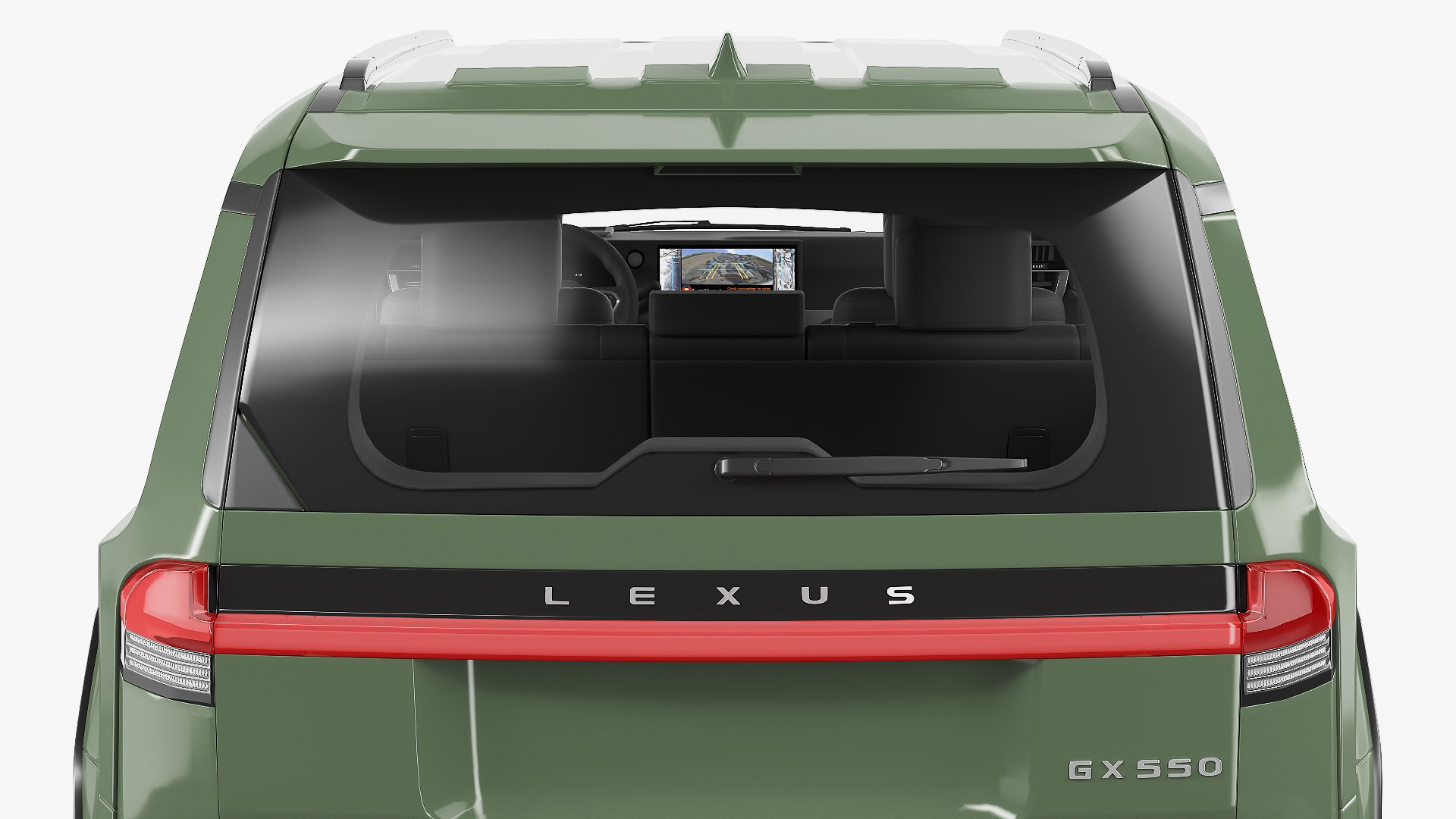 3D Model Lexus GX 550 SUV Nori Green Pearl - TurboSquid 2326686