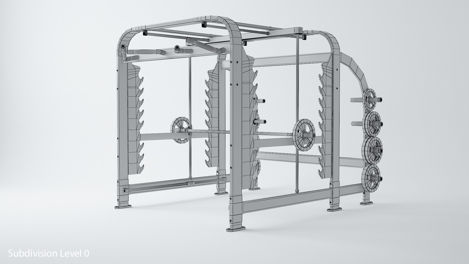 Nautilus Freedom Rack Model - TurboSquid 1948116