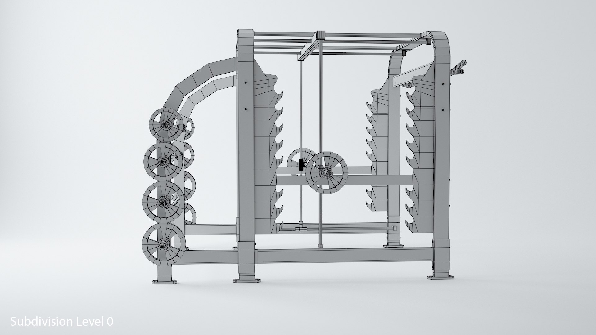 Nautilus Freedom Rack Model - TurboSquid 1948116