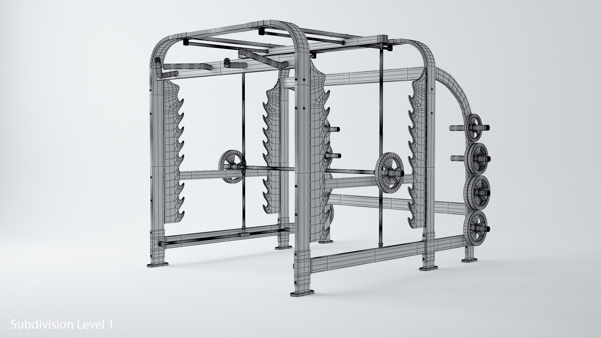 Nautilus Freedom Rack Model - TurboSquid 1948116