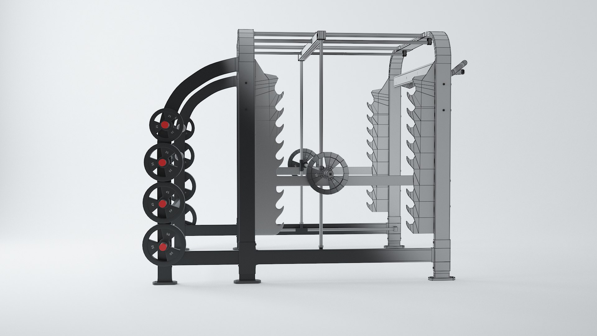 Nautilus Freedom Rack Model - TurboSquid 1948116