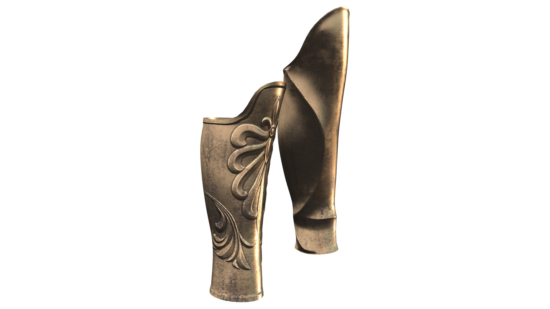 3D Roman Spartan Female Commander Soldier Leg Guards - TurboSquid 1997926