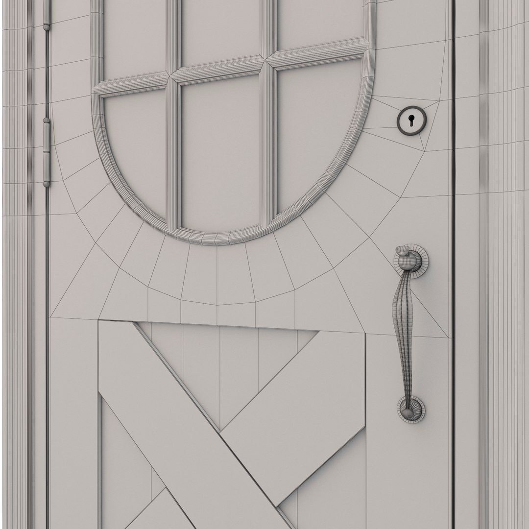 Entrance Door 3D Model - TurboSquid 1504601