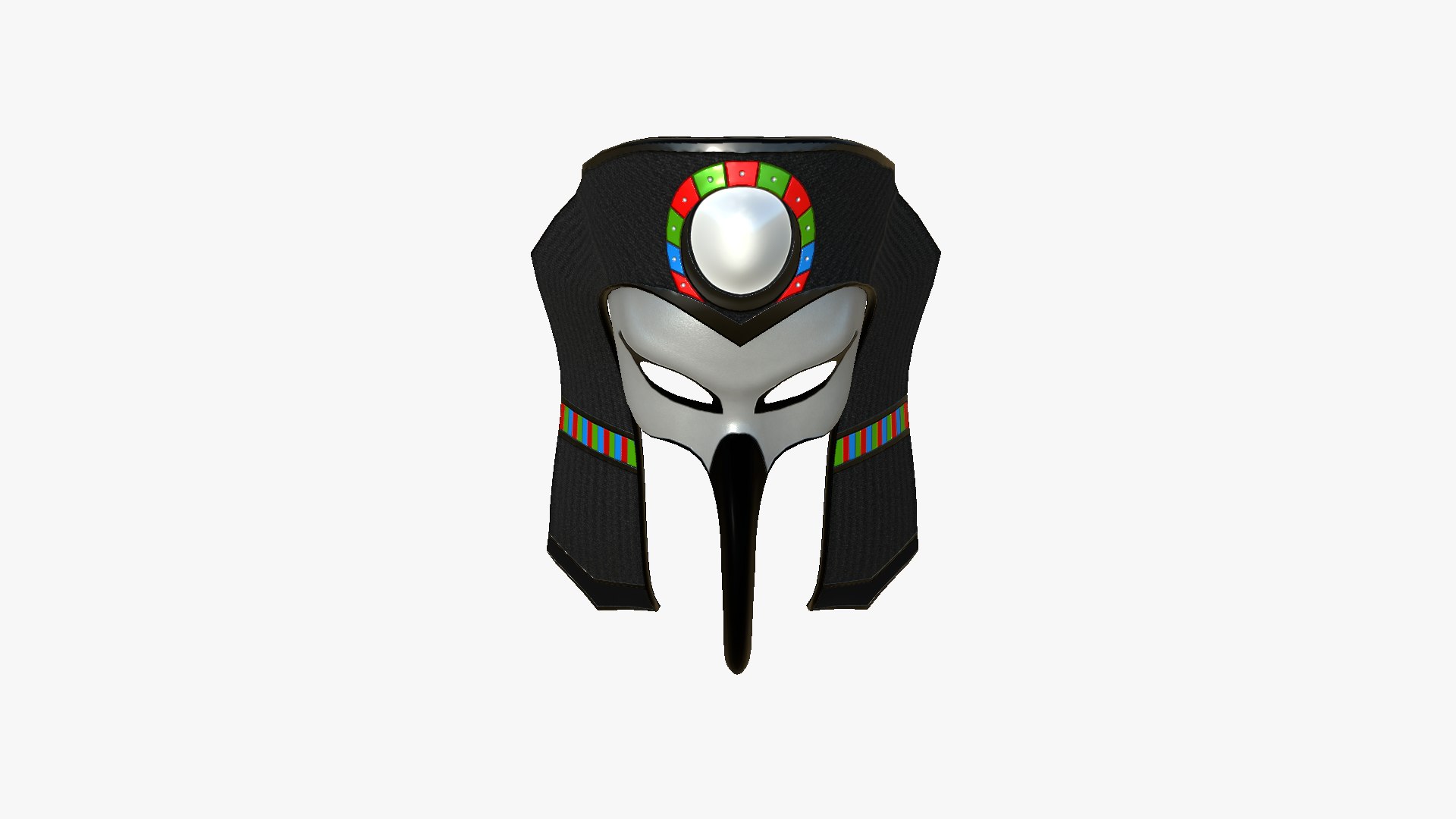 Thoth Mask A09 - Egyptian Gods Character Clothing 3D Model - TurboSquid ...
