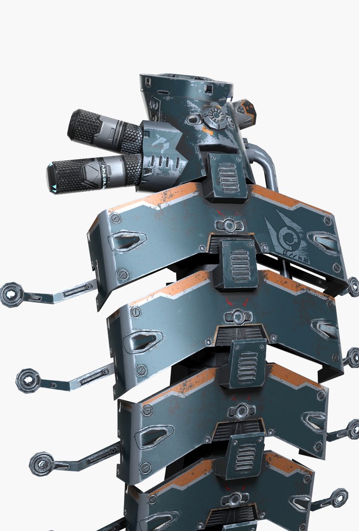 Alien Augmentation Implant 3d Max