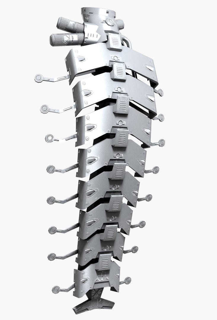 Alien Augmentation Implant 3d Max