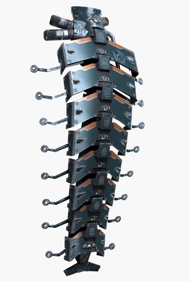 Alien Augmentation Implant 3d Max