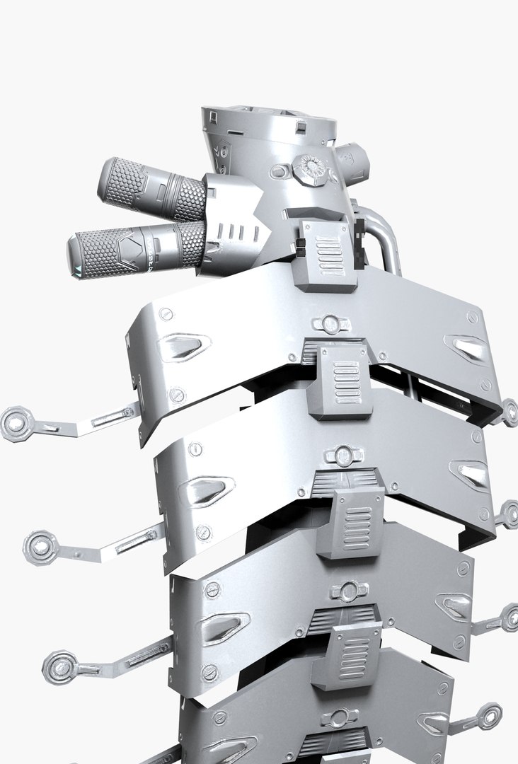 Alien Augmentation Implant 3d Max