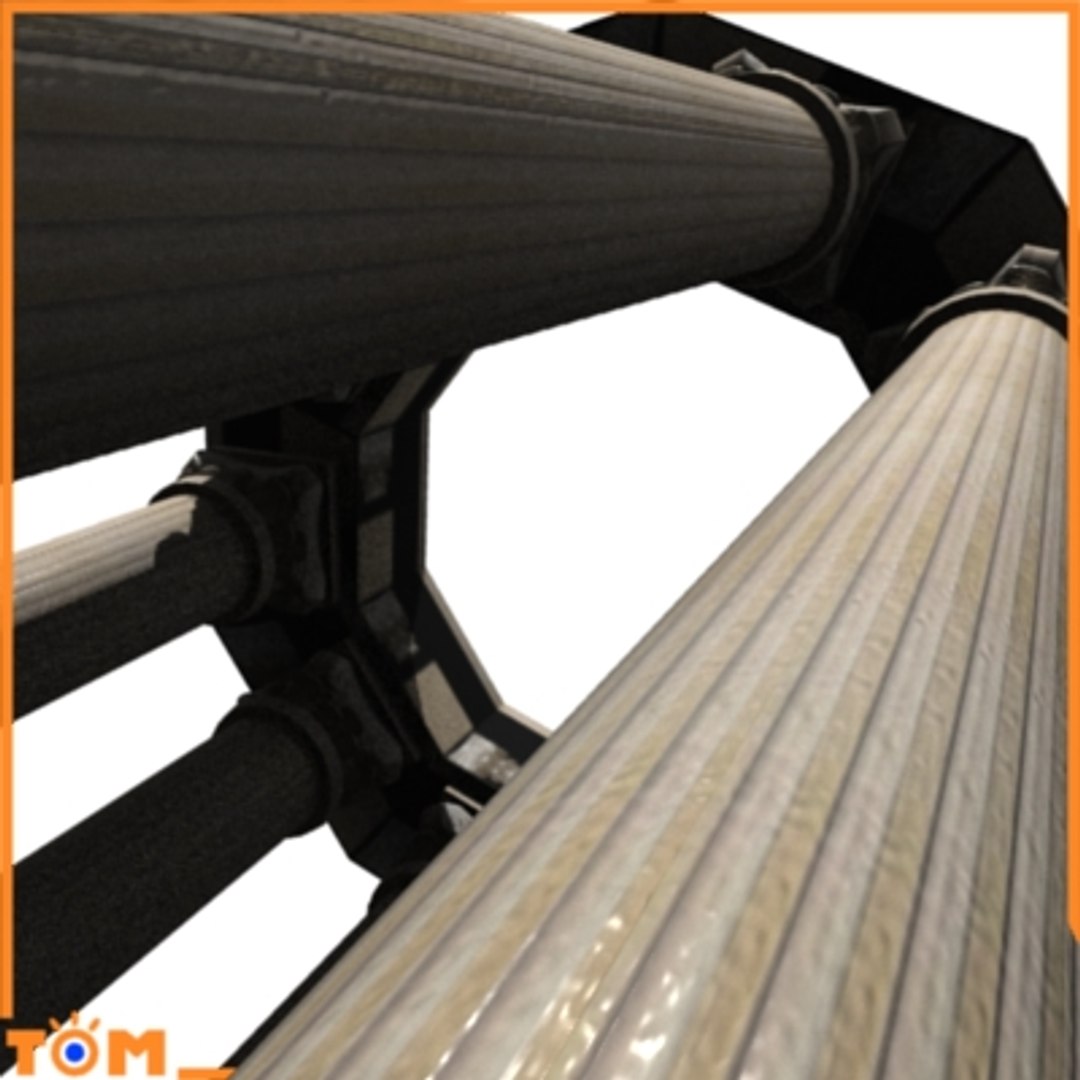 blender low-poly column