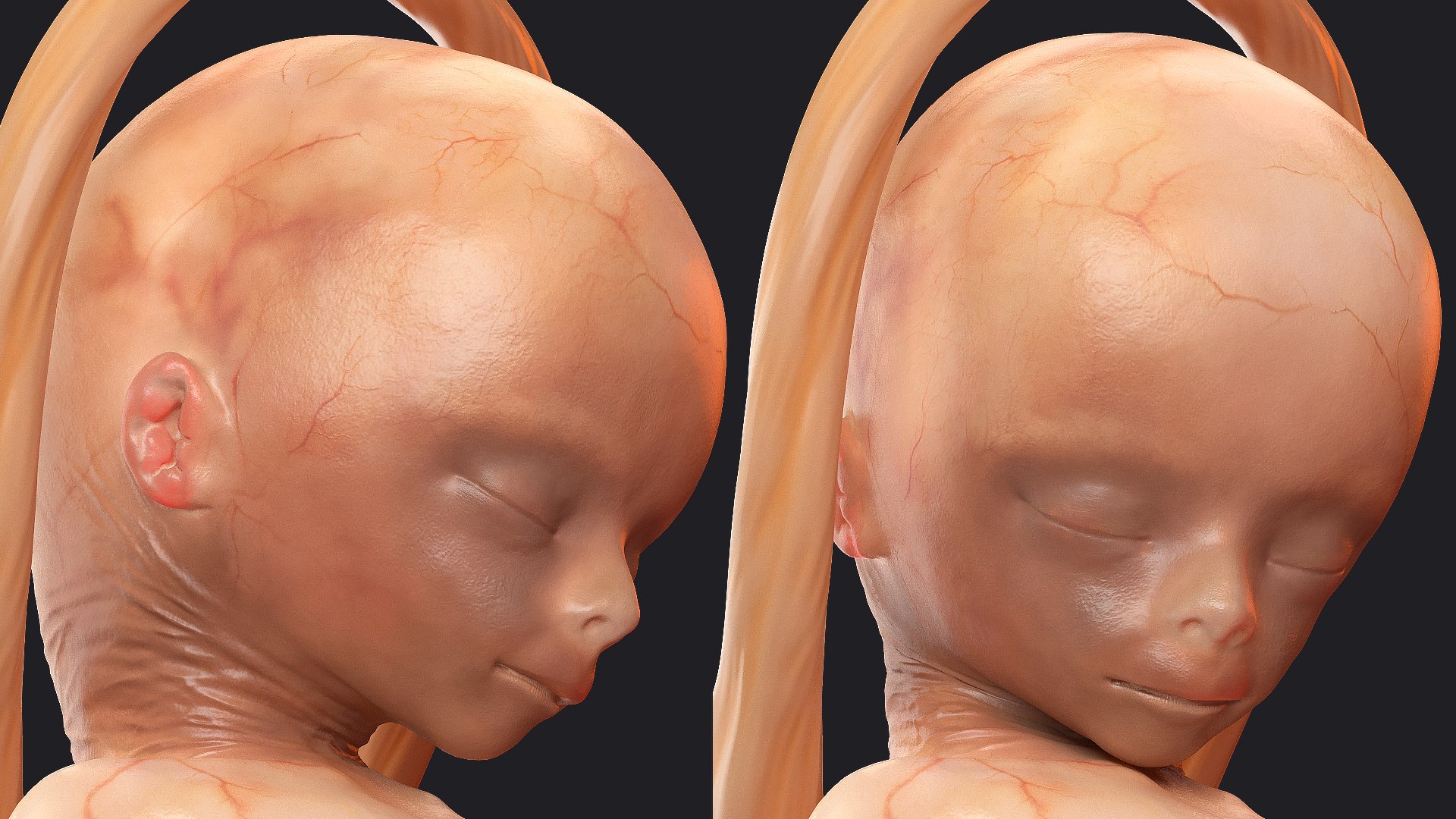 Human Fetus 16 Weeks 3D Model - TurboSquid 1665171