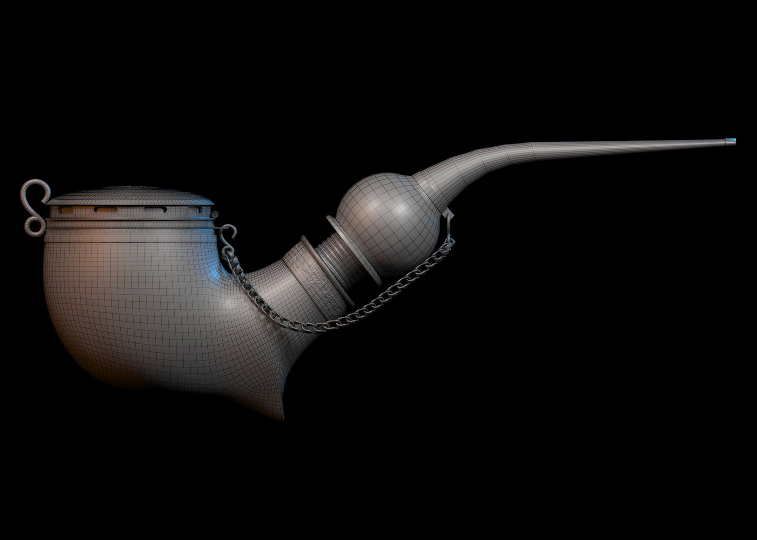 3D Smoking Pipe - TurboSquid 1598299
