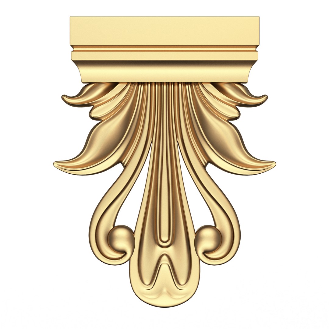 3d Model Carved Corbel 014 Turbosquid 2158535